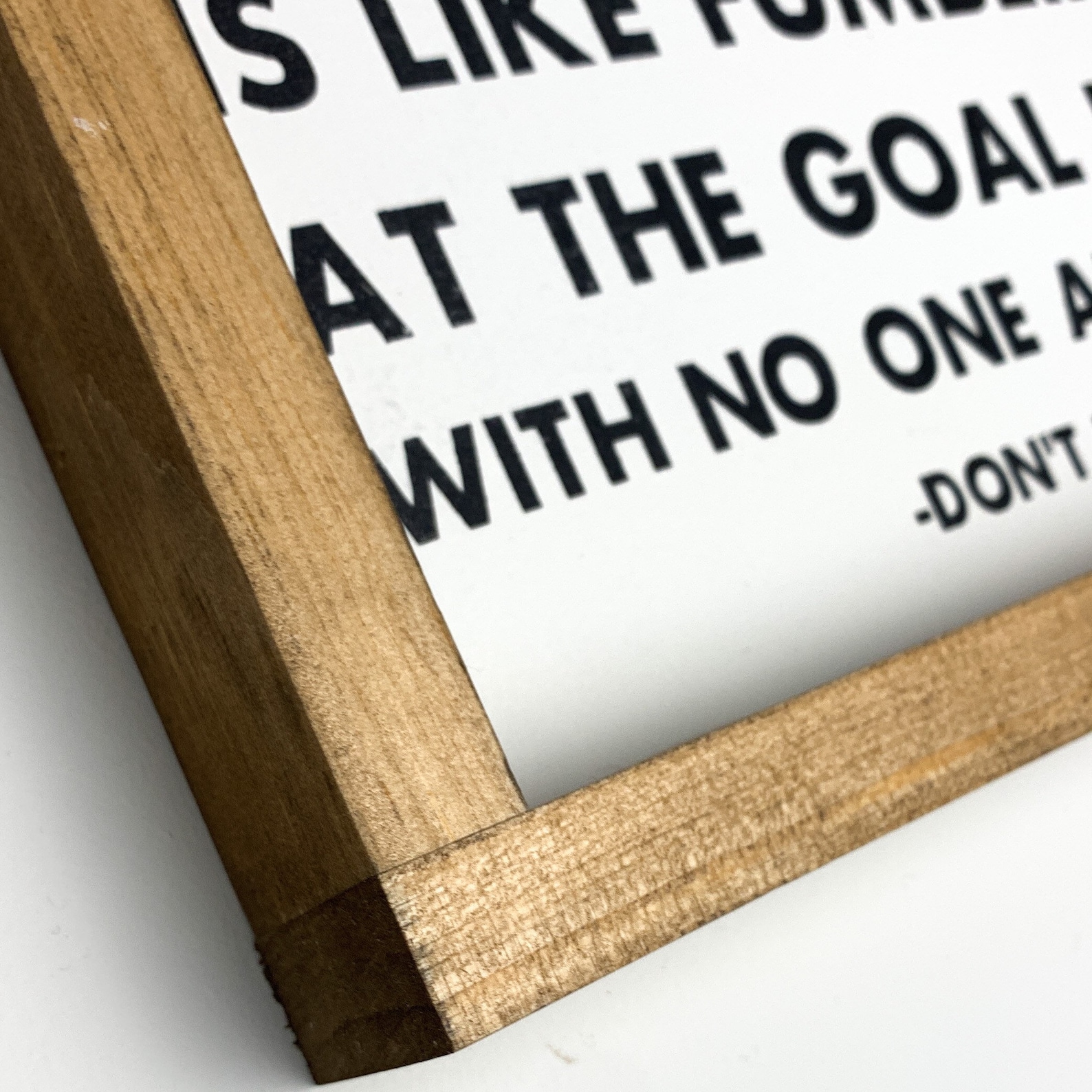 Football Wood Sign Peeing on the Seat is Like Fumbling on - Etsy