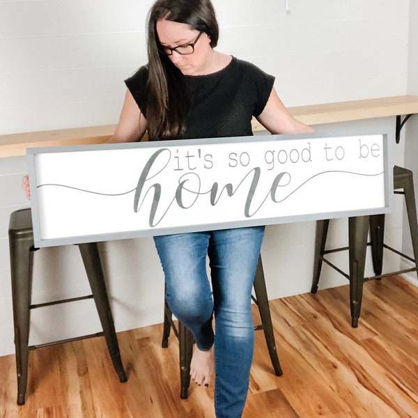 Its so Good to Be Home Sign - Etsy
