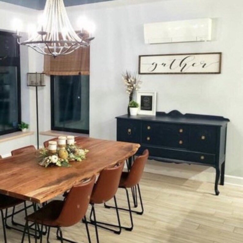 Gather Sign Dining Room Wall Art Large Gather Decor - Etsy Canada