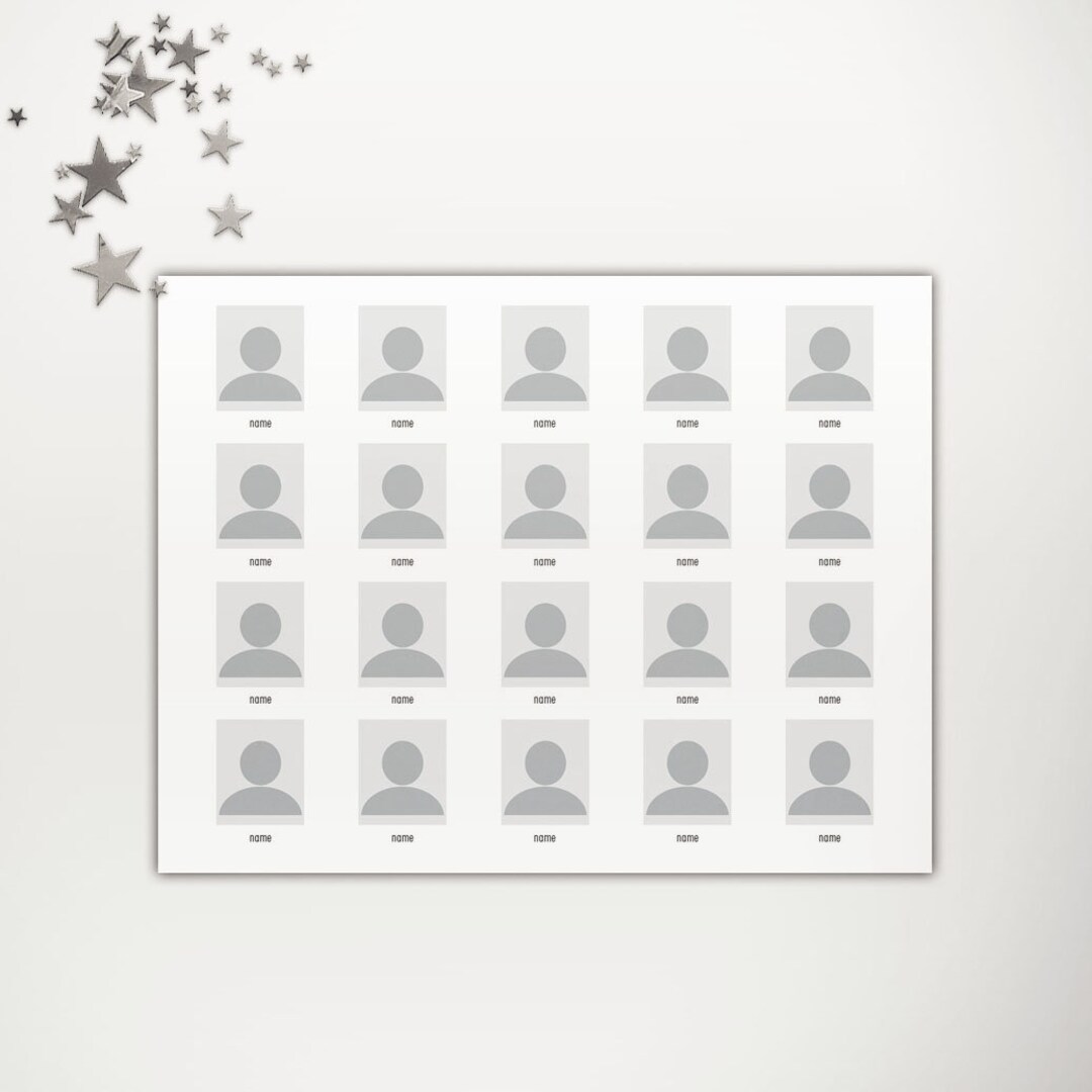 Diy Roster Layout Three Landscape Templates, Diy Custom Roster, Roster ...