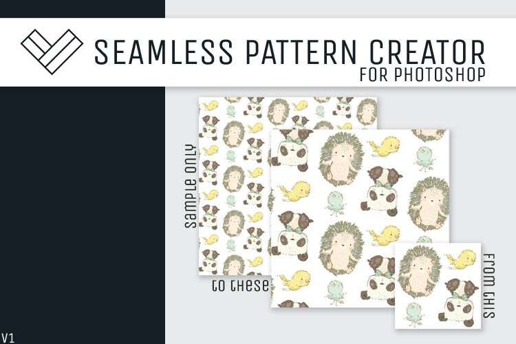 Diy Seamless Pattern Creator Template V1, Diy Custom Pattern, Diy ...