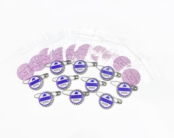 Grape Soda Pin, Ellie Badge - Etsy