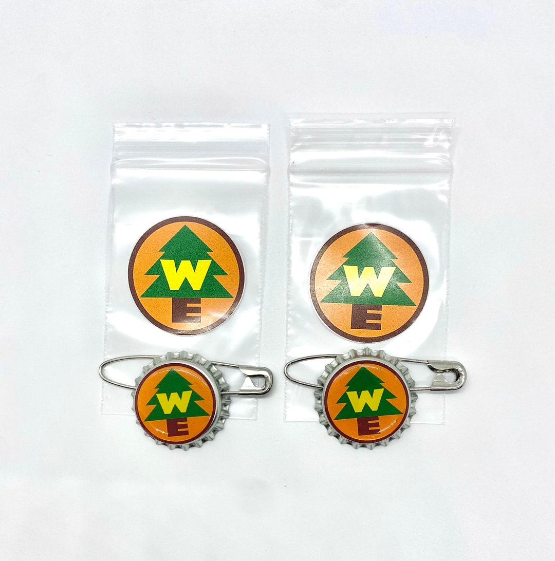 We Bottle Cap Pins Wilderness Explorer - Etsy