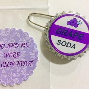 Ellie Badge Grape Soda Pin Set of 100 - Etsy
