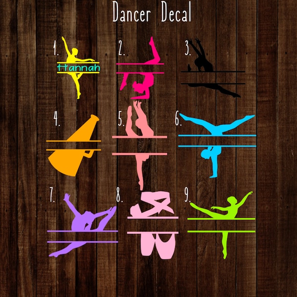 Ballet Decal - Etsy