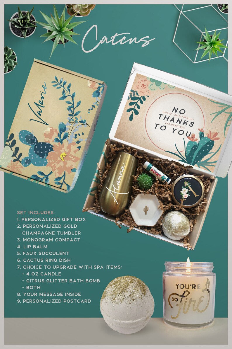 Thank You Gift Box for Her Show Gratitude or Token of Thanks - Etsy