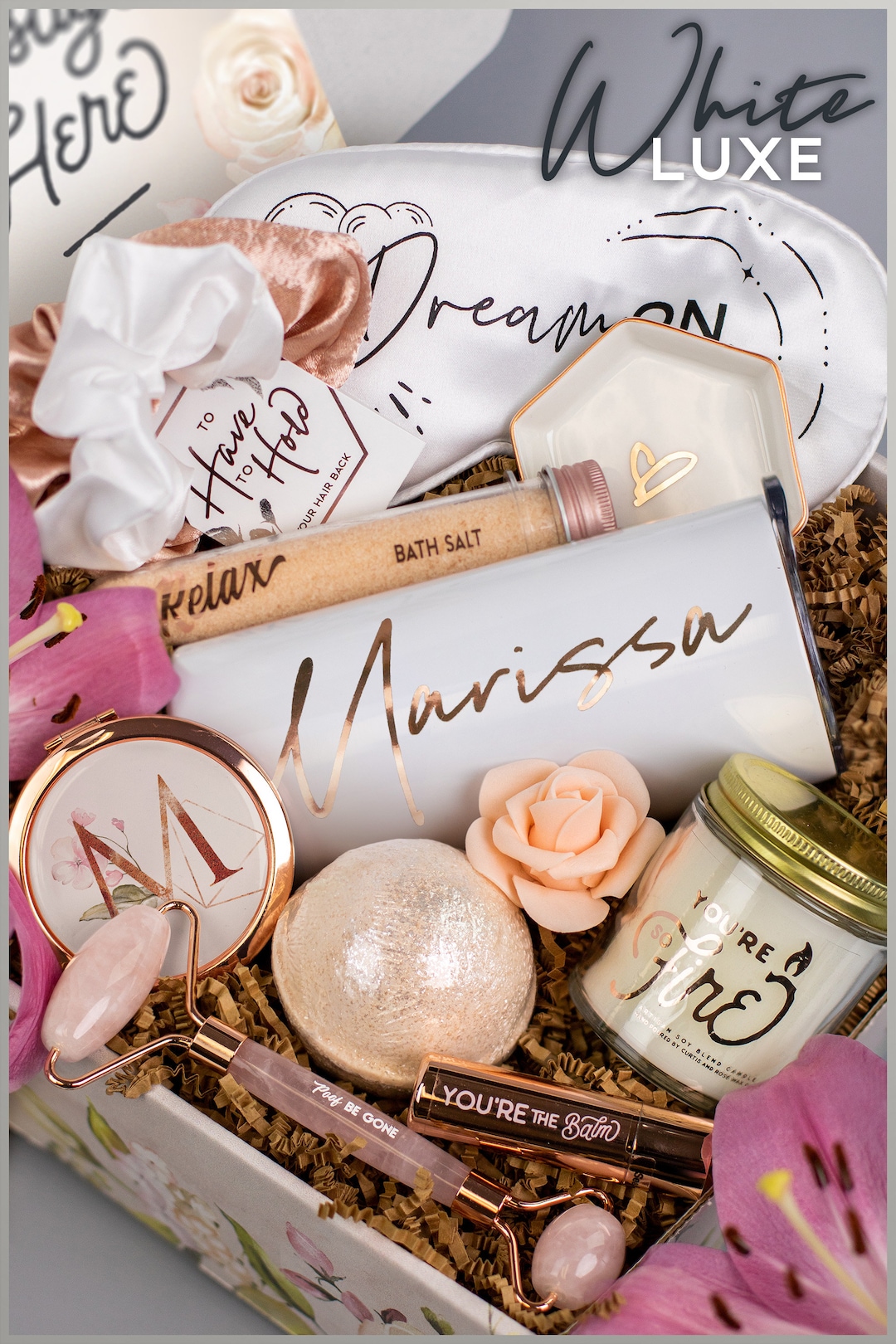 Bride Gift Set for Wedding Gift, Bridal Shower Gift From Bridesmaids ...