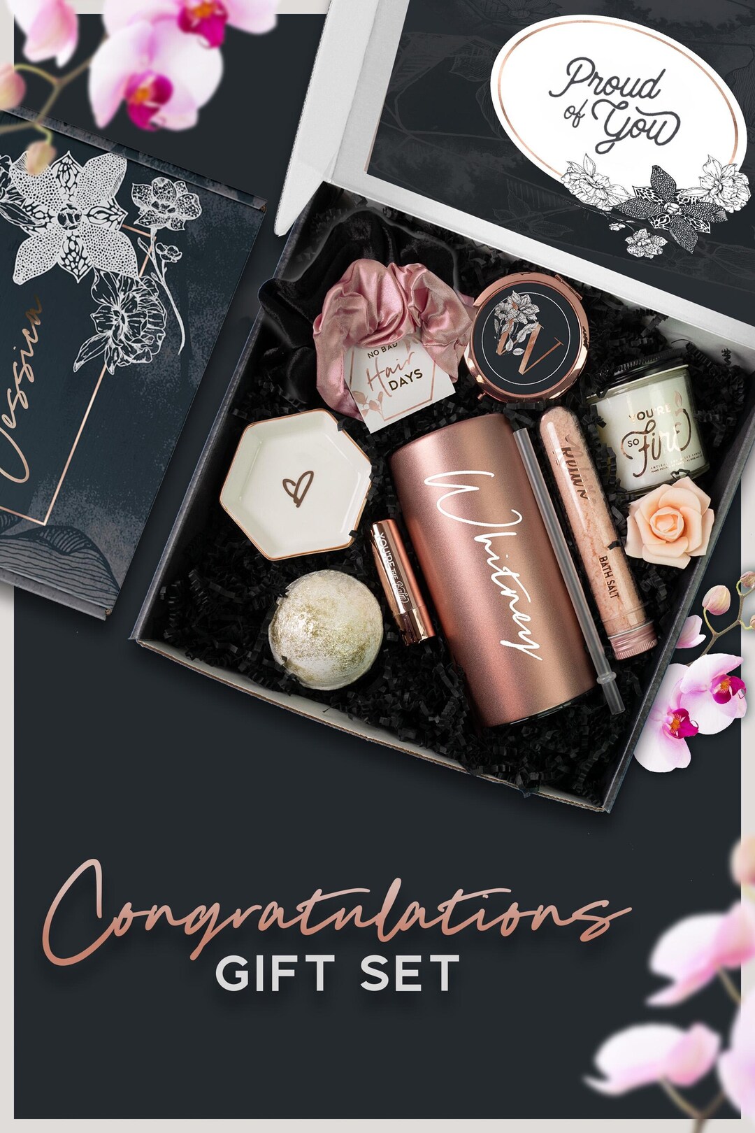 Congratulations Gift Set, You're Amazing Self Care Package, Way to Go ...