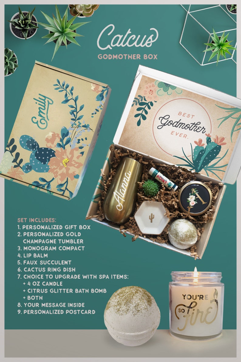 Will You Be My Godmother Proposal Box Personalized Gift for - Etsy