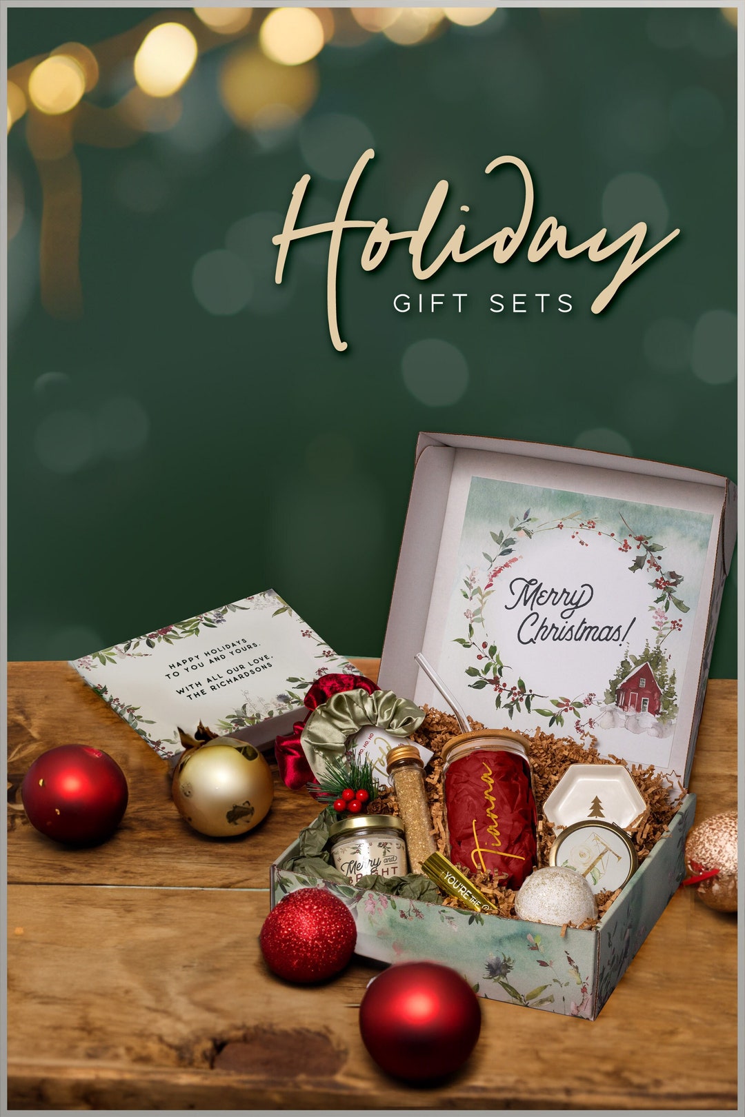 Coworker Christmas Gift Set for Employee Gifts, Bulk Corporate Gifts ...