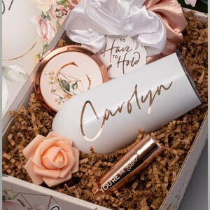 Bride Gift Set for Wedding Gift, Bridal Shower Gift From Bridesmaids ...