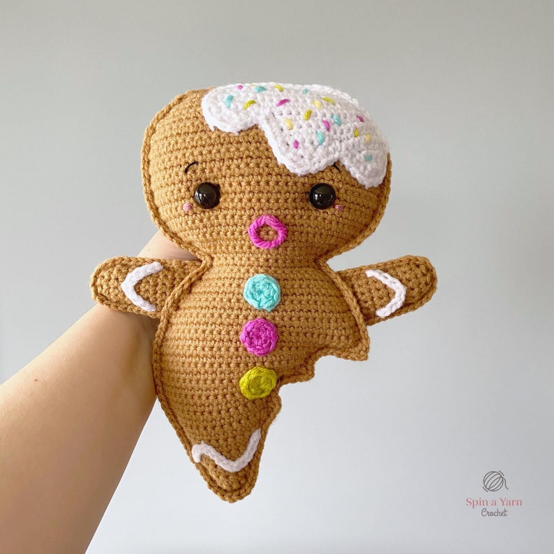 Gingerbread Boy Crochet Pattern - Etsy