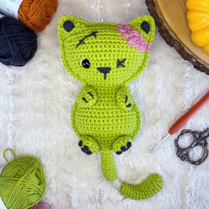 Zombie Kitten Crochet Pattern - Etsy