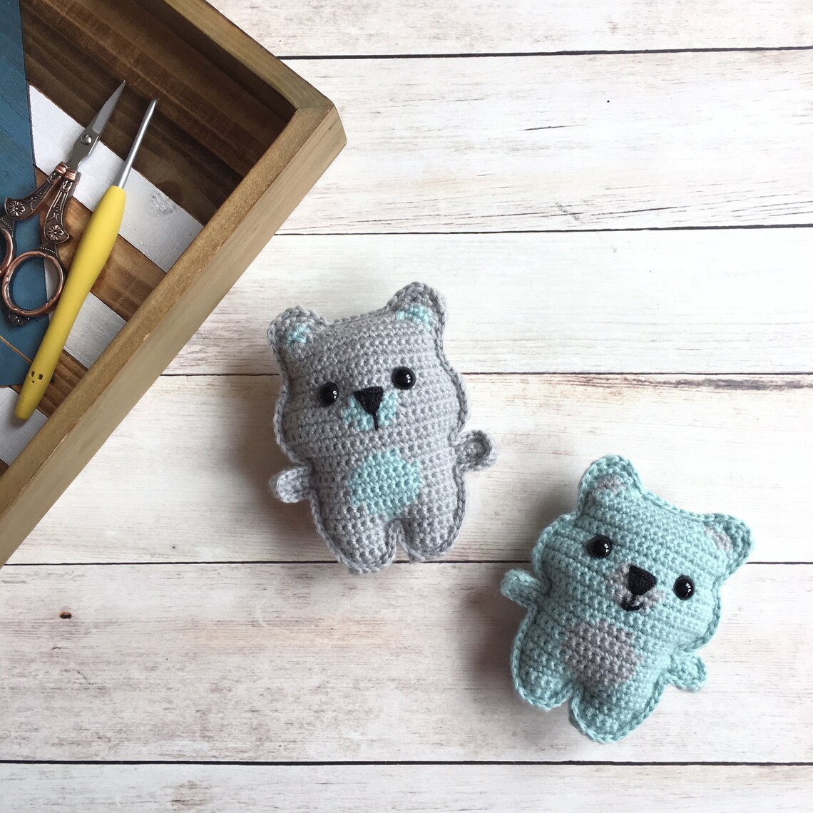 Pocket Bear Crochet Pattern - Etsy Canada