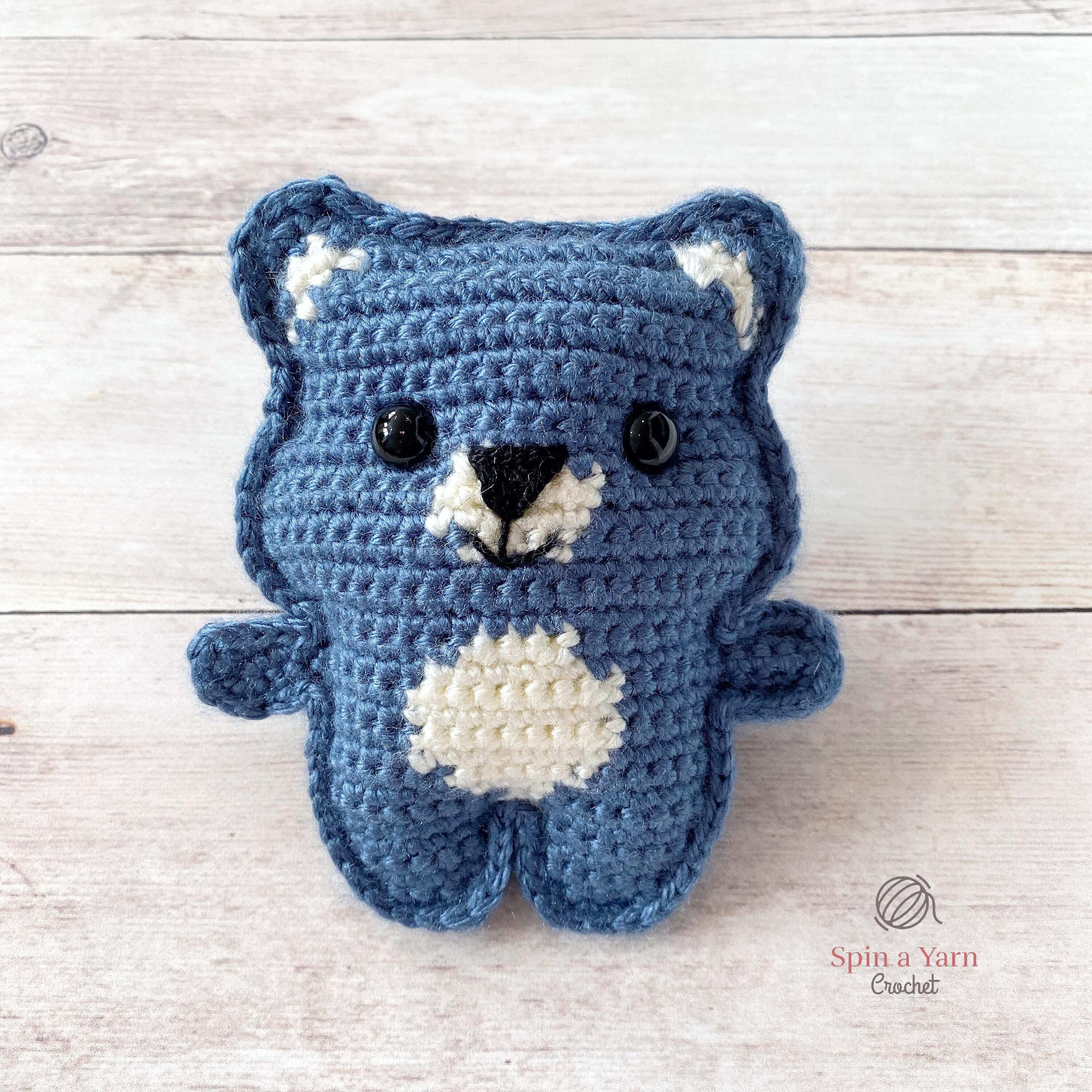 Pocket Bear Crochet Pattern - Etsy Canada