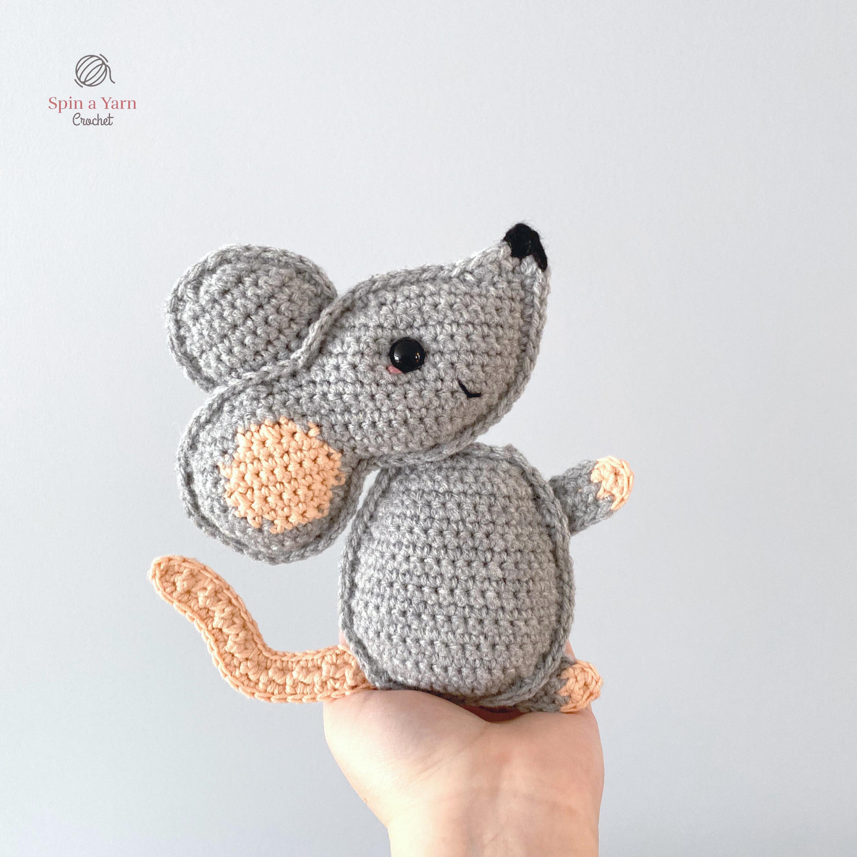 Mouse Amigurumi Crochet Pattern | Etsy
