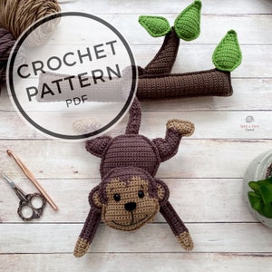 Monkey Amigurumi Crochet Pattern - Etsy