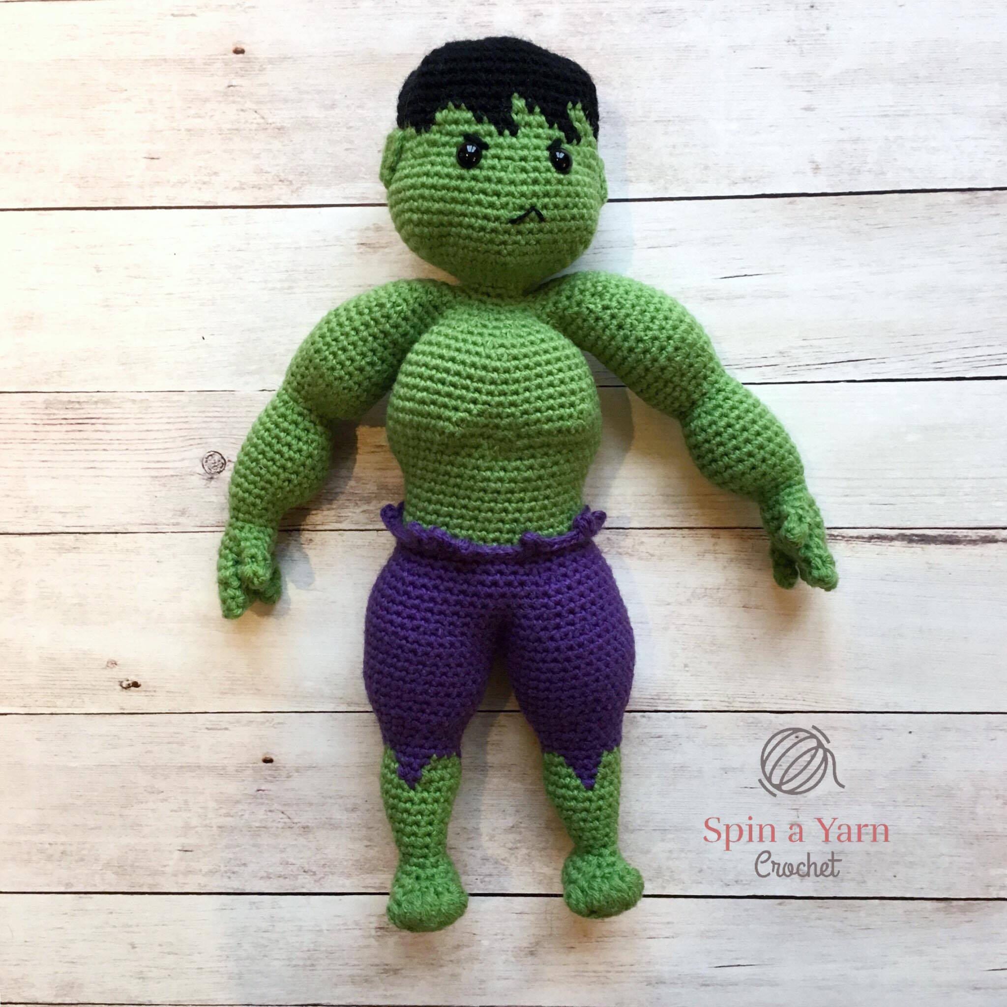 The Hulk Crochet Pattern | Etsy