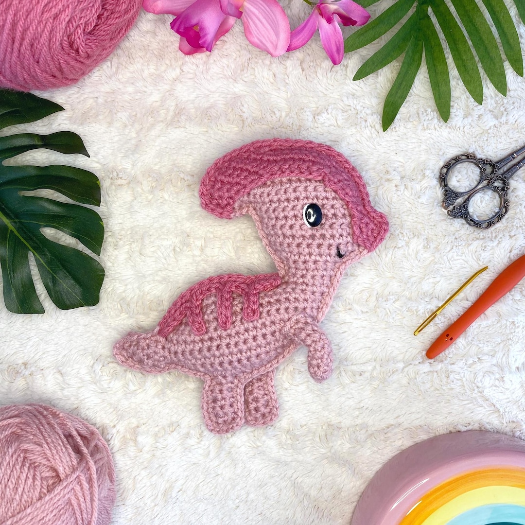 Parasaurolophus Crochet Pattern - Etsy