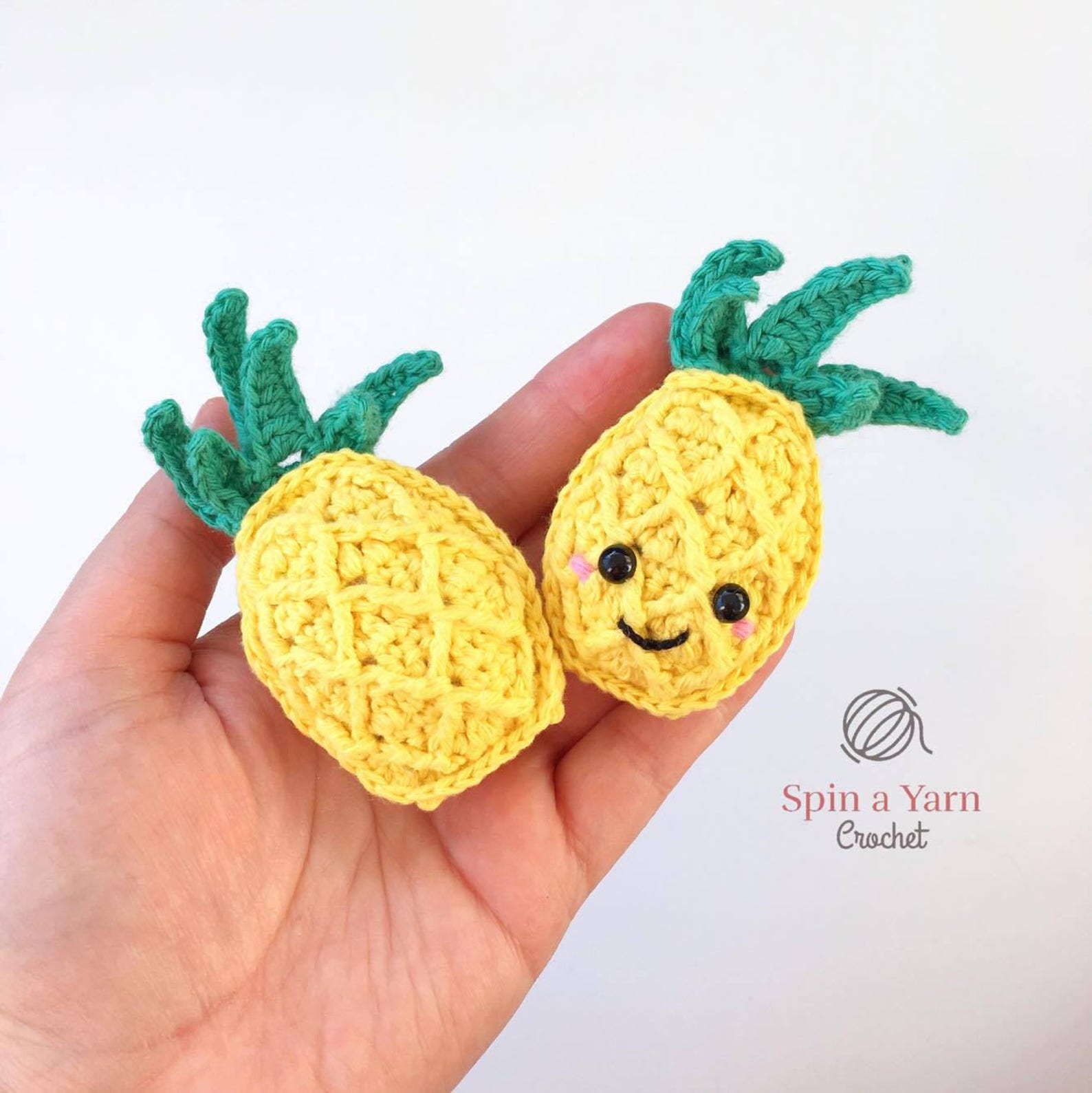 Pineapple Keychain Crochet Pattern - Etsy