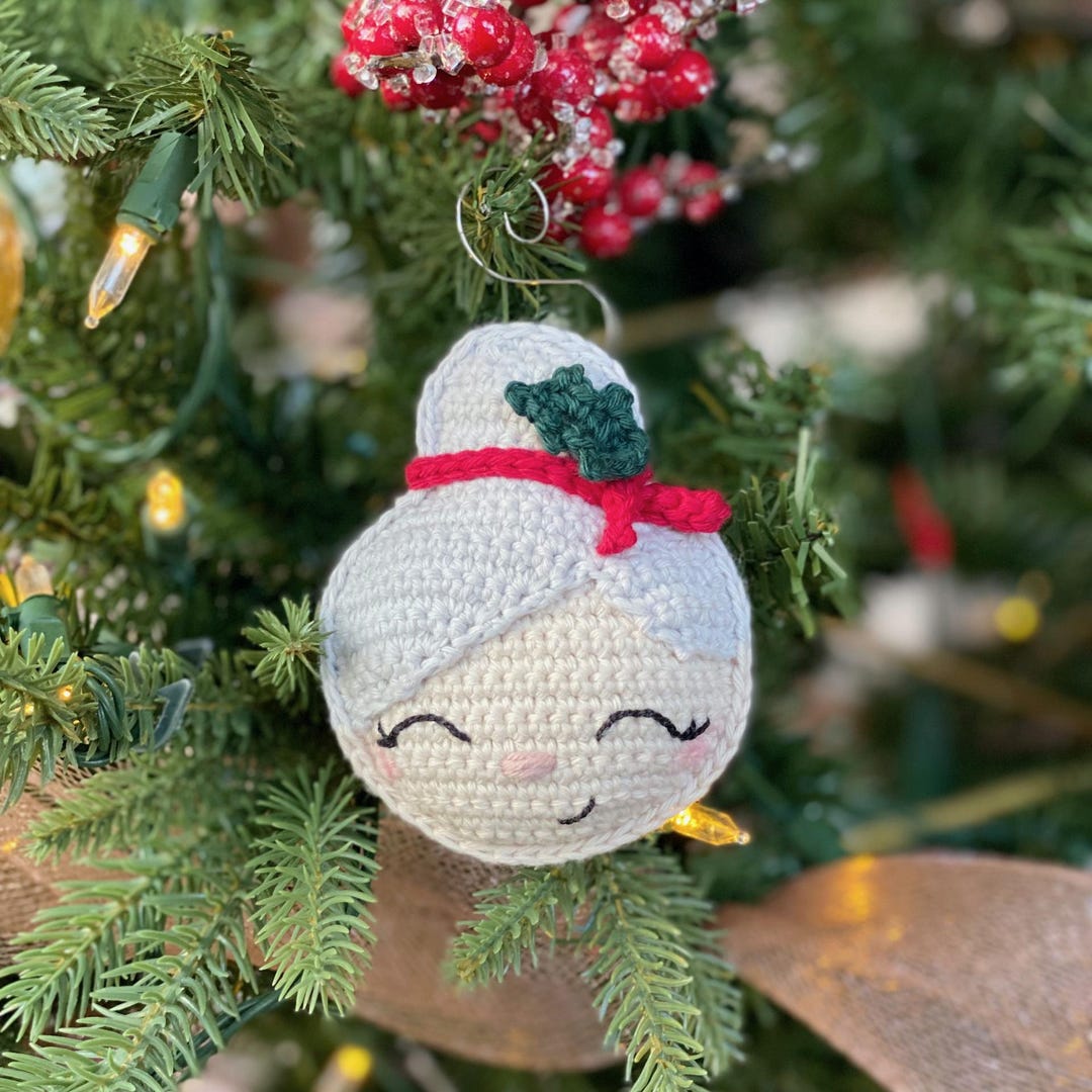 Mrs. Claus Ornament Crochet Pattern - Etsy