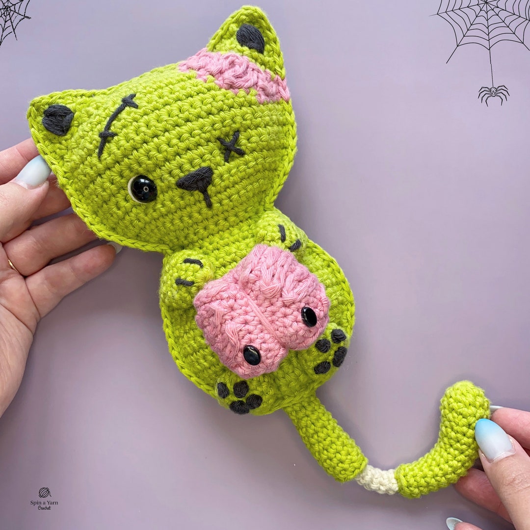 Zombie Kitten Crochet Pattern - Etsy