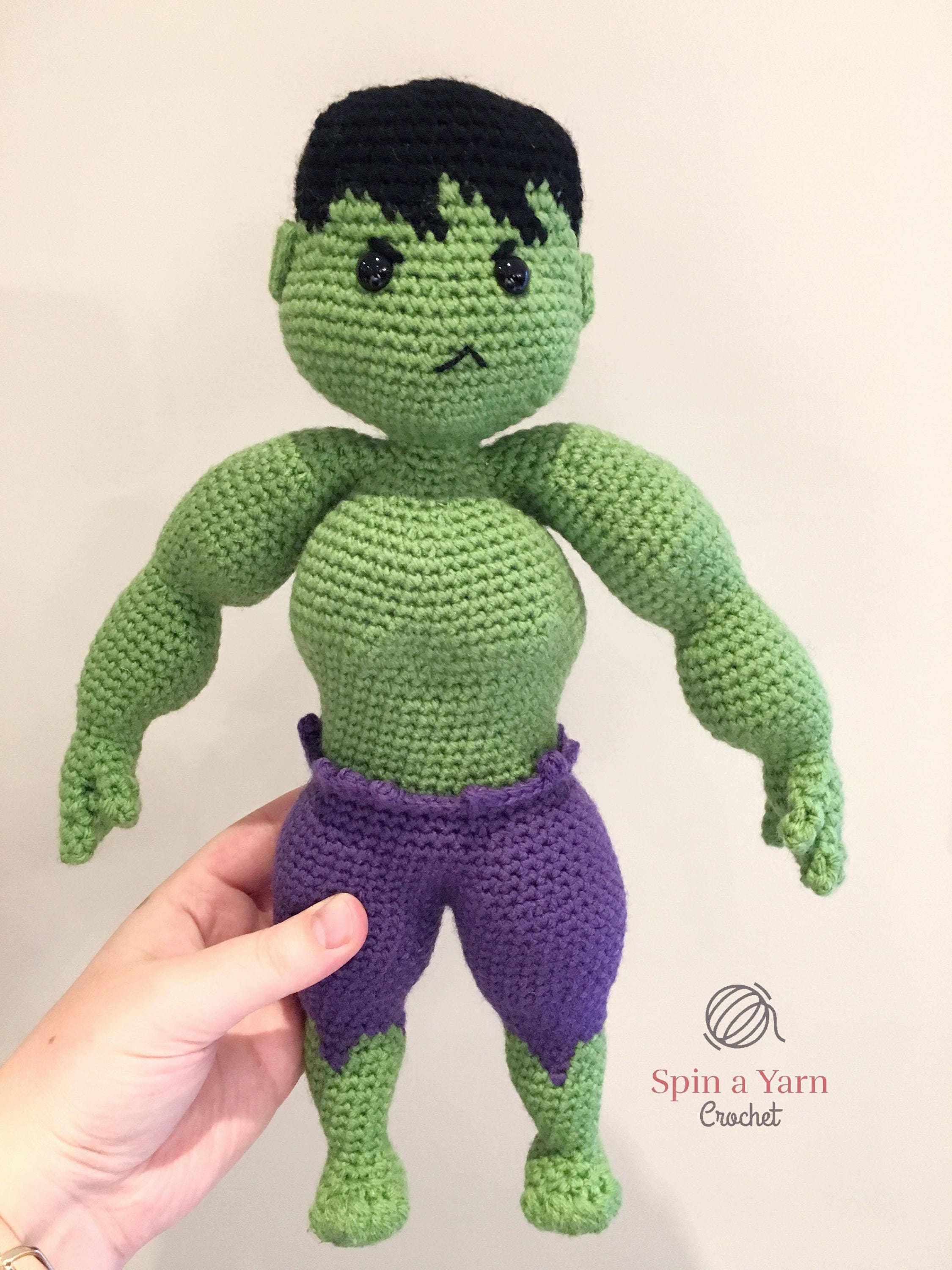 The Hulk Crochet Pattern - Etsy