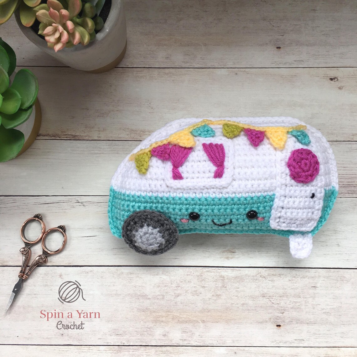 Kawaii Camper Amigurumi Crochet Pattern | Etsy