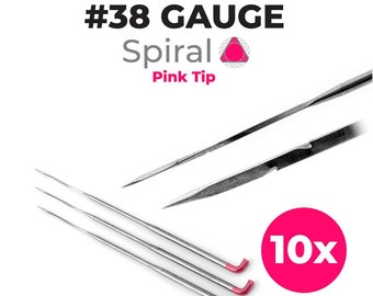 40 Gauge Spiral Felting Needles 10-pack for Needle Felting | Etsy