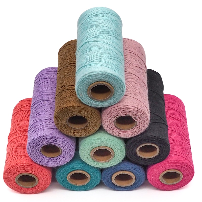 Cotton Linen Warp Yarn - Etsy
