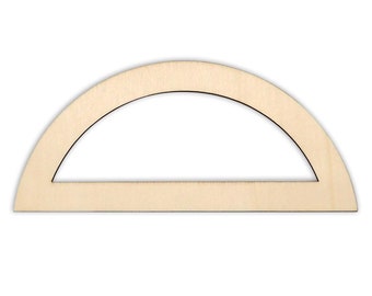 Wooden Half Circle Decor - Etsy