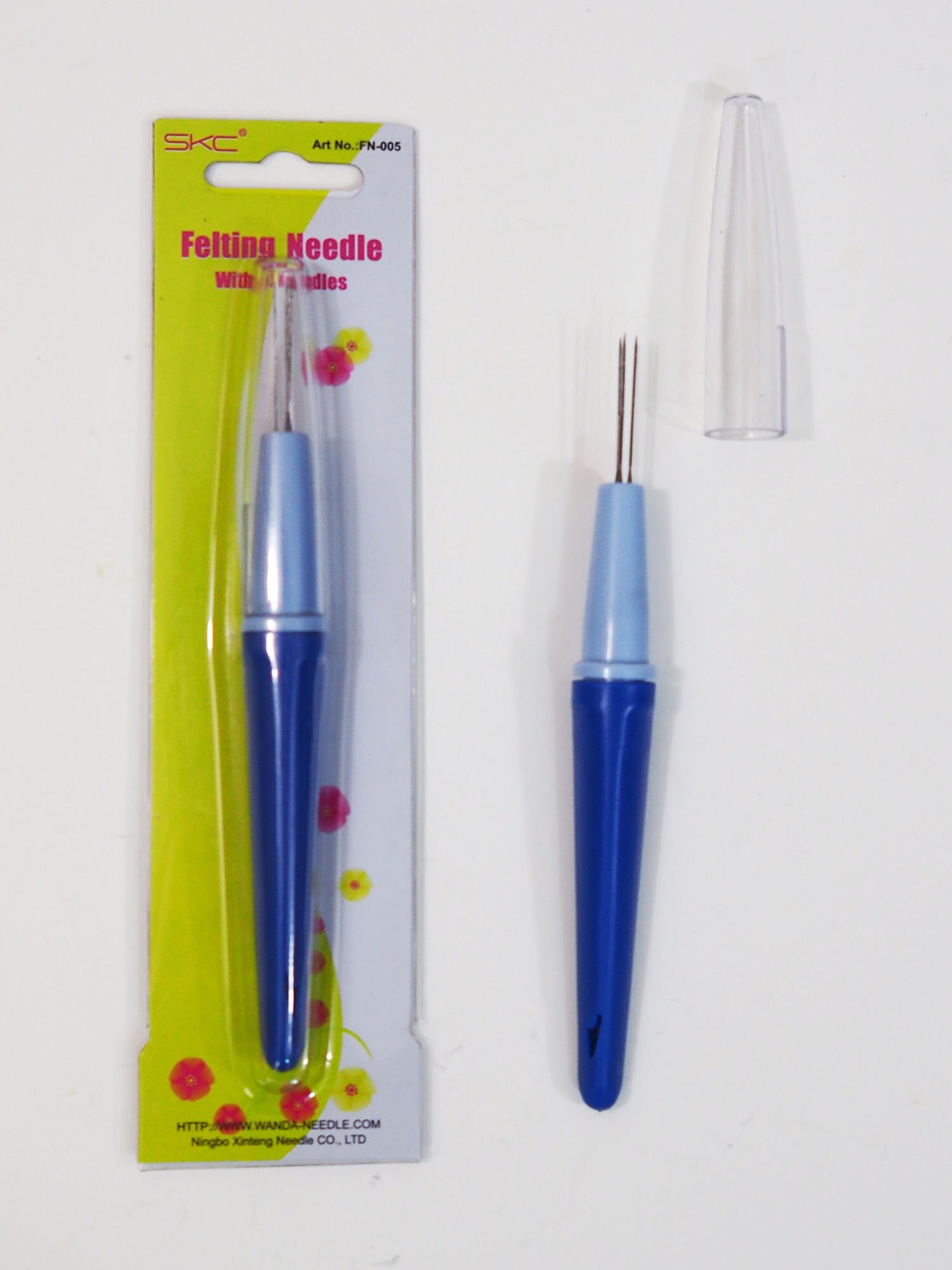 Needle Felting Tool With 3 Needles for Wool Needle Felting - Etsy