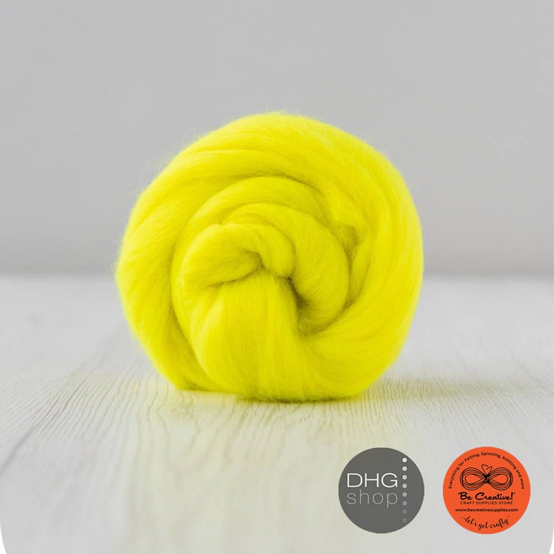 Neon Yellow Yarn - Etsy