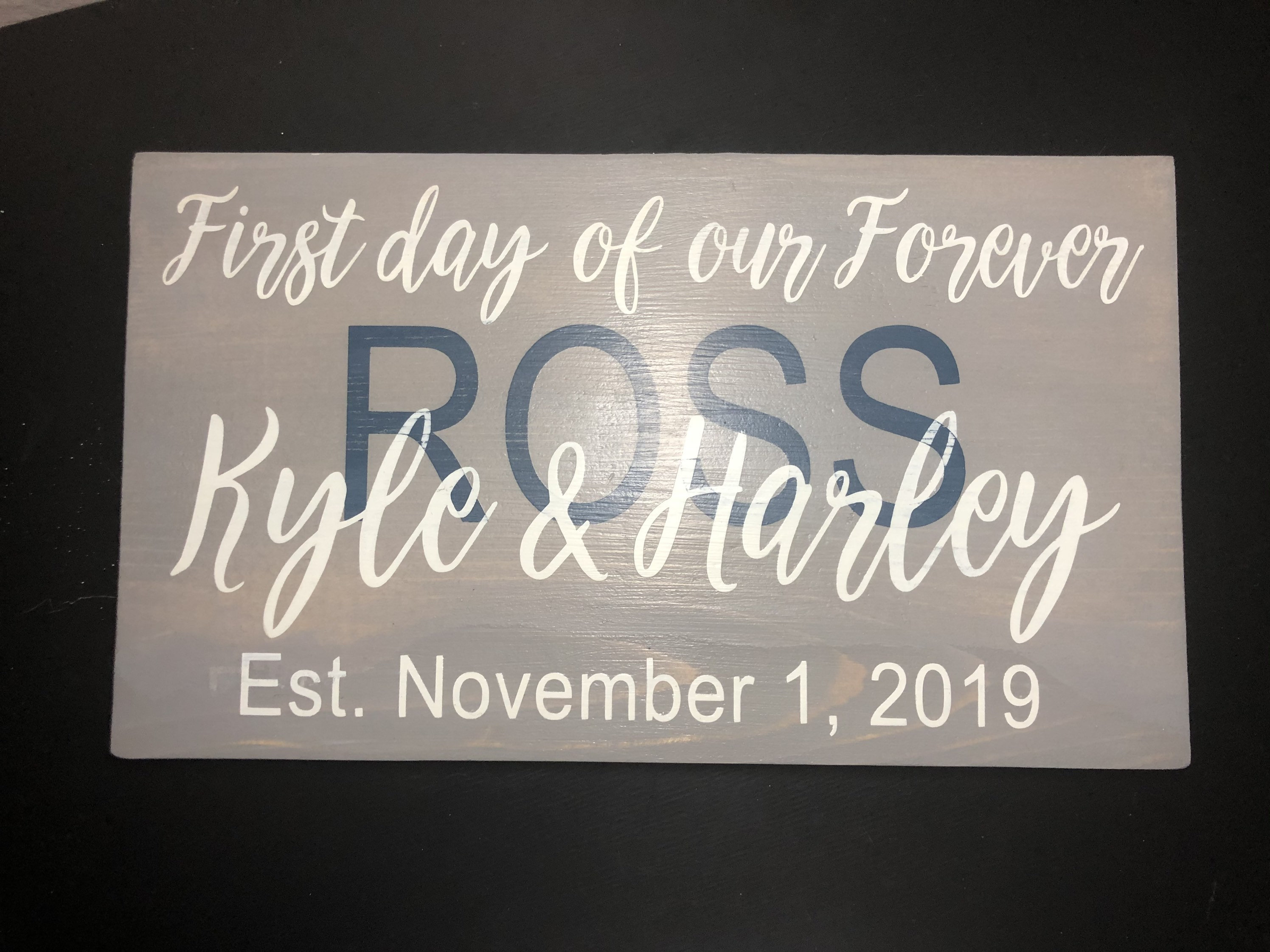 First day of our Forever the Start of our Forever Love Always, Before ...