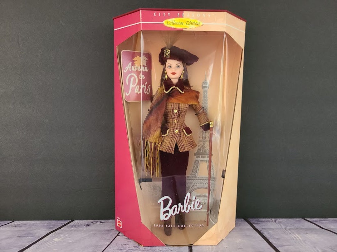 Autumn in Paris Barbie Doll: City Seasons Collector Edition, 1998 - Etsy