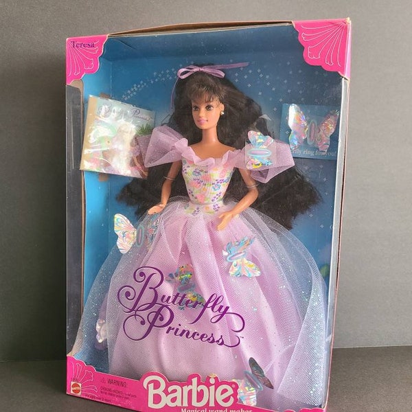 Barbie Butterfly Princess Doll - Etsy