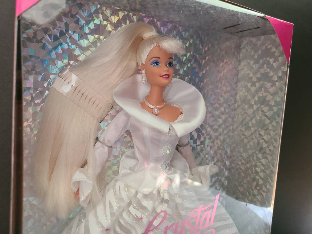 Crystal Splendor Barbie Doll by Mattel, 1995, 15136 - Etsy Crystal Splendor Barbie Doll by Mattel, 1995, 15136 - Etsy