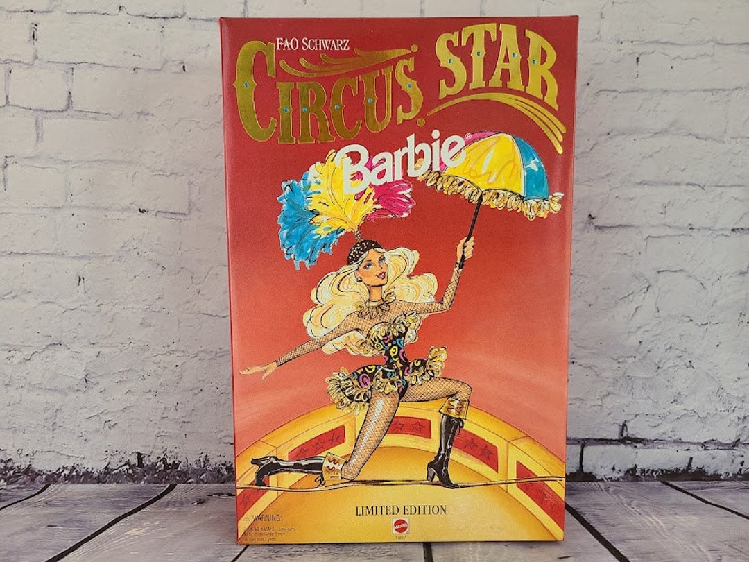 FAO Schwarz Circus Star 1994 Barbie Doll, Exclusive Limited Edition ...