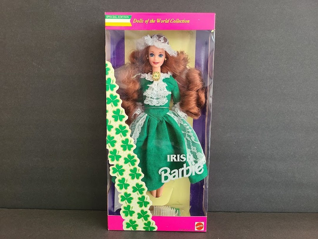 Irish Barbie Doll From Dolls of the World Collection, Special Edition ...