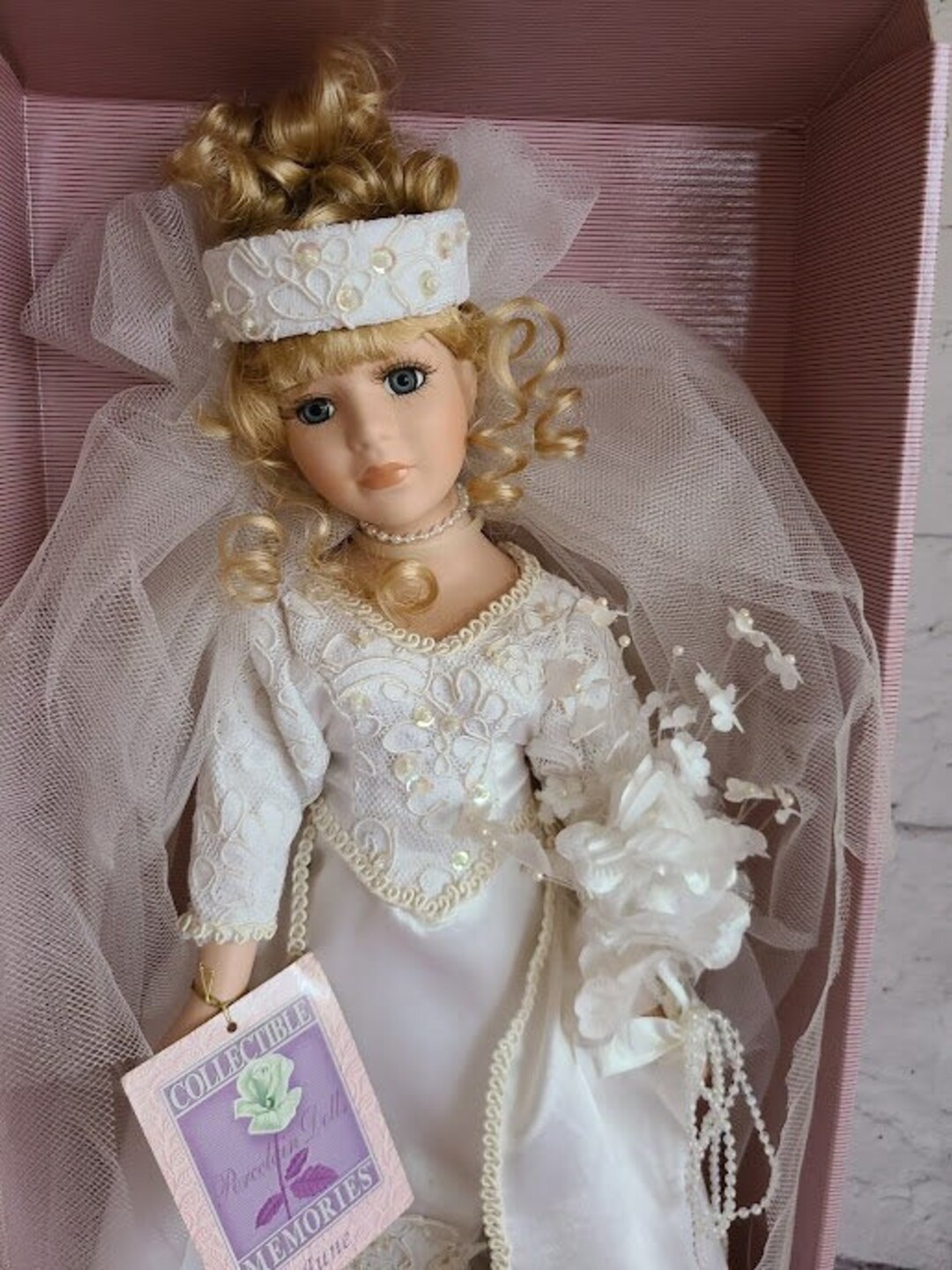 Collectible Memories JUNE 16'' Porcelain Collector Doll - Etsy