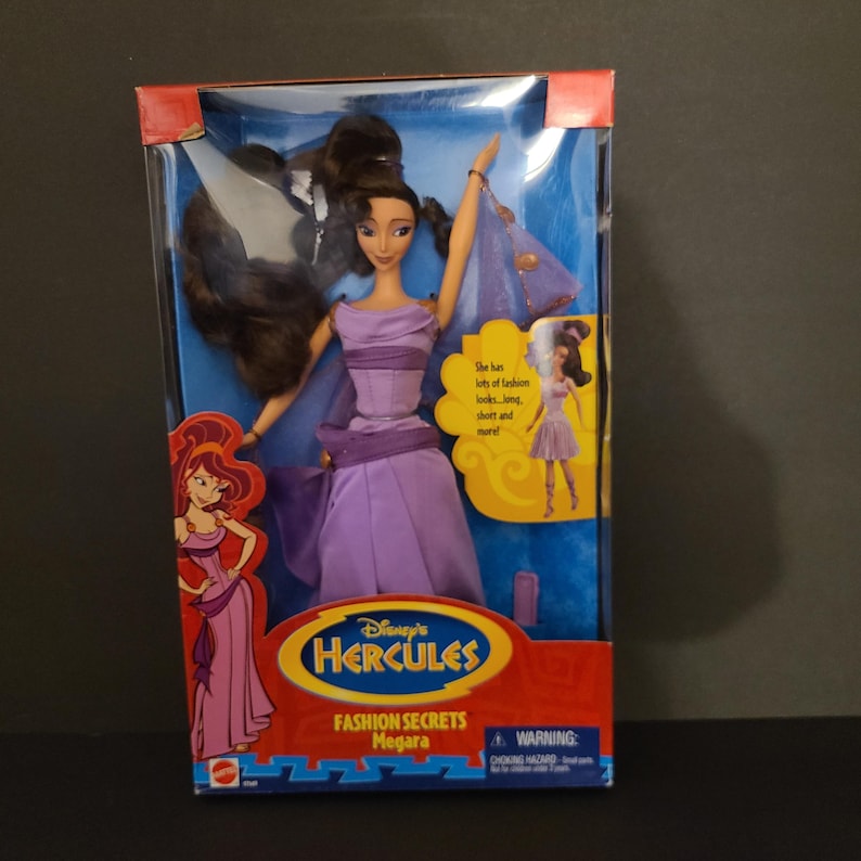 1996 Mattel Disney's Hercules "fashion Secrets" Megara Doll - Etsy