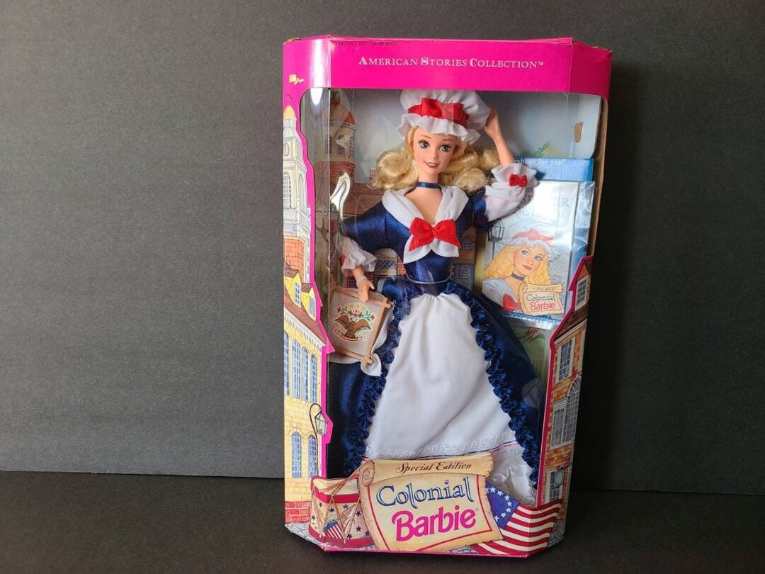 Colonial Barbie Doll From American Stories Collection, ''the Messenger ...