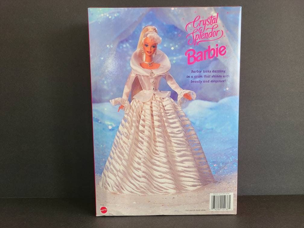 Crystal Splendor Barbie Doll by Mattel, 1995, 15136 - Etsy Crystal Splendor Barbie Doll by Mattel, 1995, 15136 - Etsy