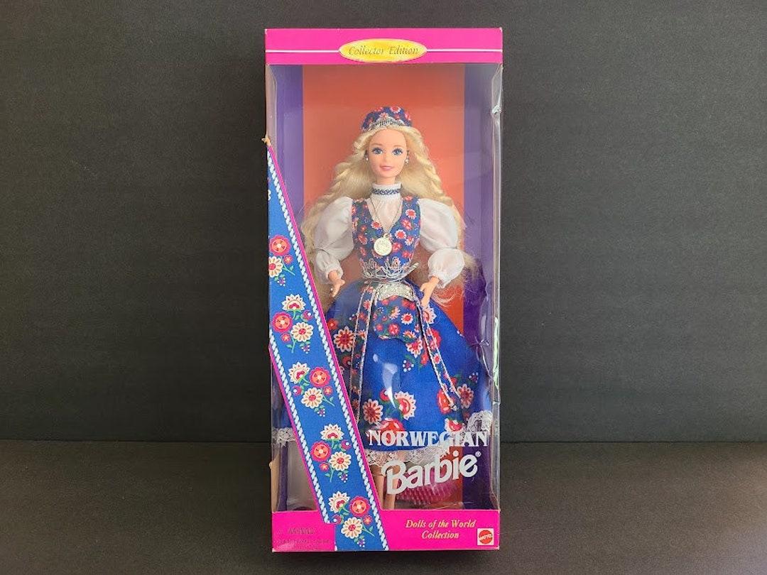 Norwegian Barbie Doll Frombarbie Dolls of the World Collection ...