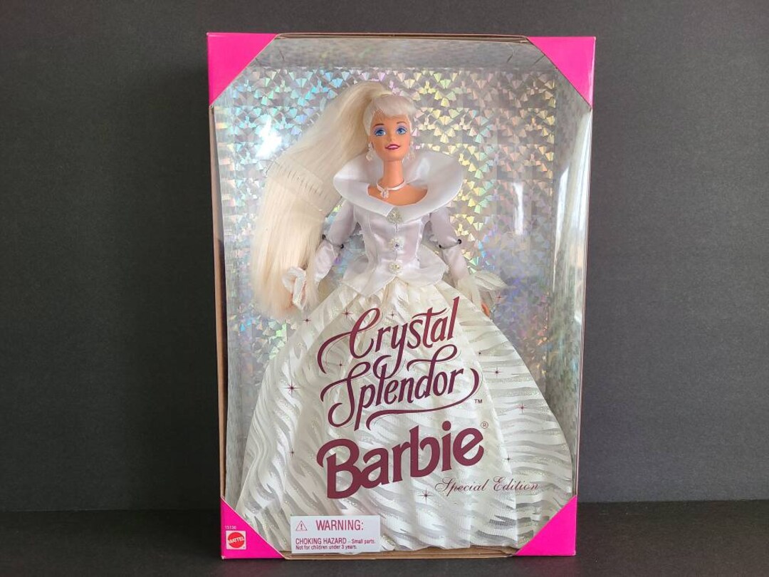 Crystal Splendor Barbie Doll by Mattel, 1995, 15136 - Etsy