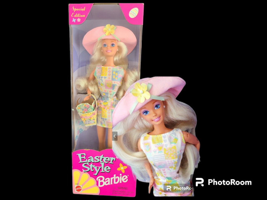 Easter Style Barbie Doll, Special Edition From Mattel 1997, Vintage ...