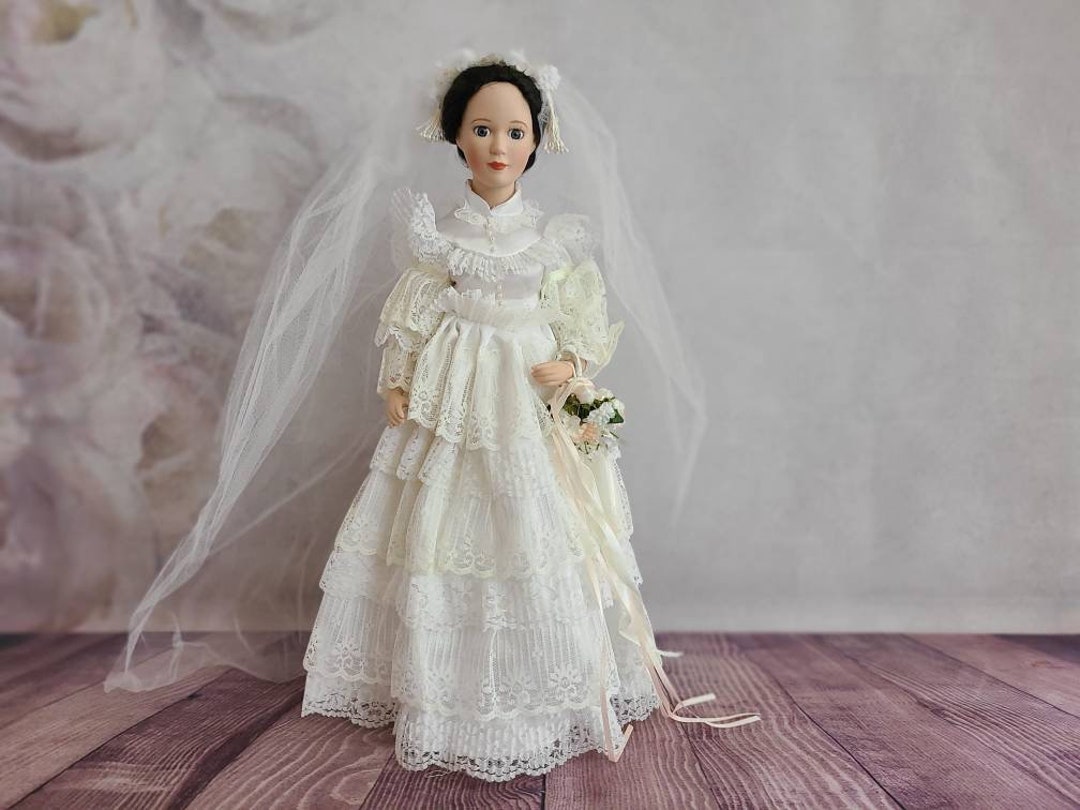 Vintage Royalton Collection Melanie Civil War Bride 16'' Porcelain Doll ...