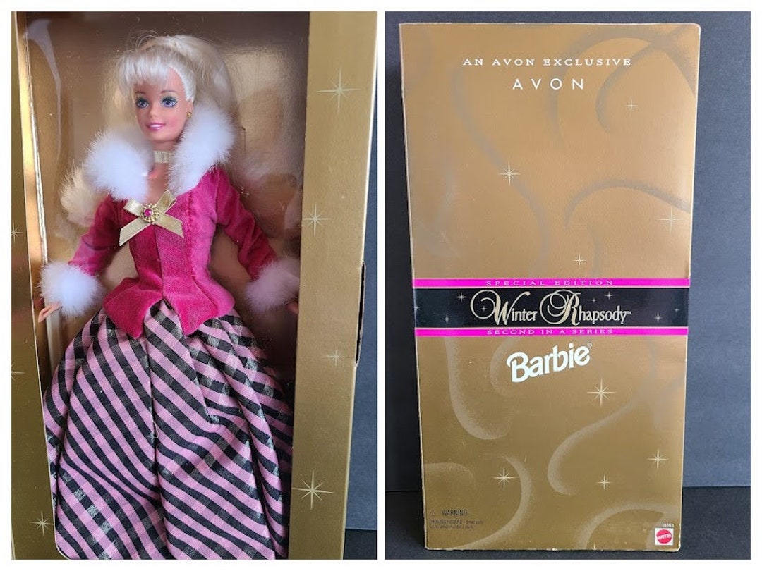 Winter Rhapsody Barbie Doll, an Avon Exclusive, Second in a Series ...