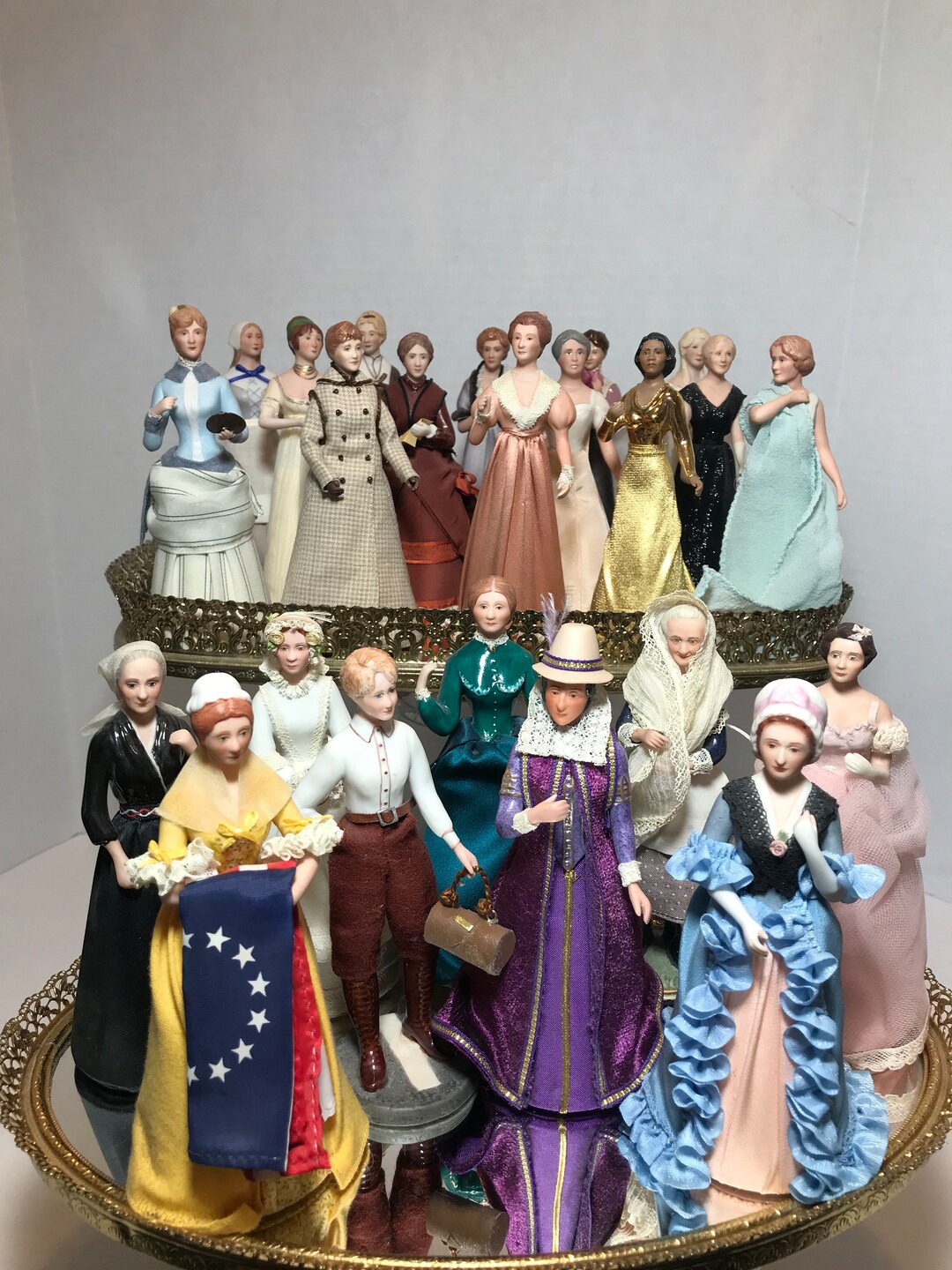 Vintage Great American Women Collection Figurines, US Historical ...