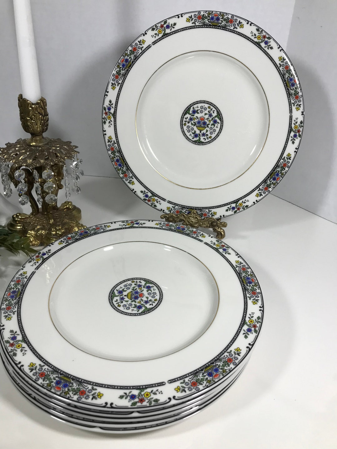 Vintage Royal Doulton Tavistock Blue and White Plates 10.5", Vintage ...